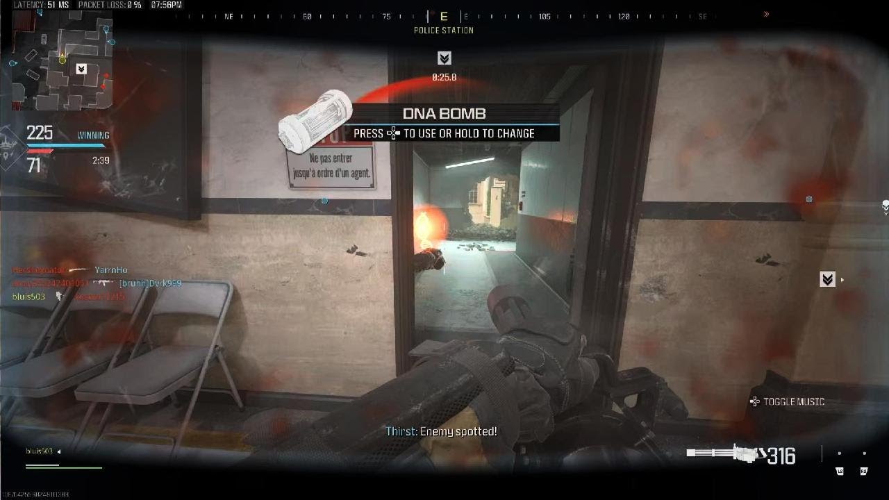 MW3 2023 DNA Bomb while in Juggernaut Suit and only Tac Stance (mostly ...