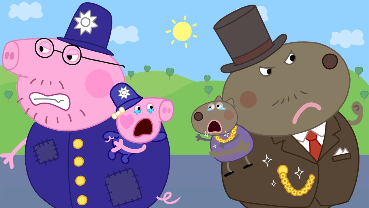 Daddy Pig Police Vs Danny Dog Rich !!? | Peppa Funny Animation - YouTube