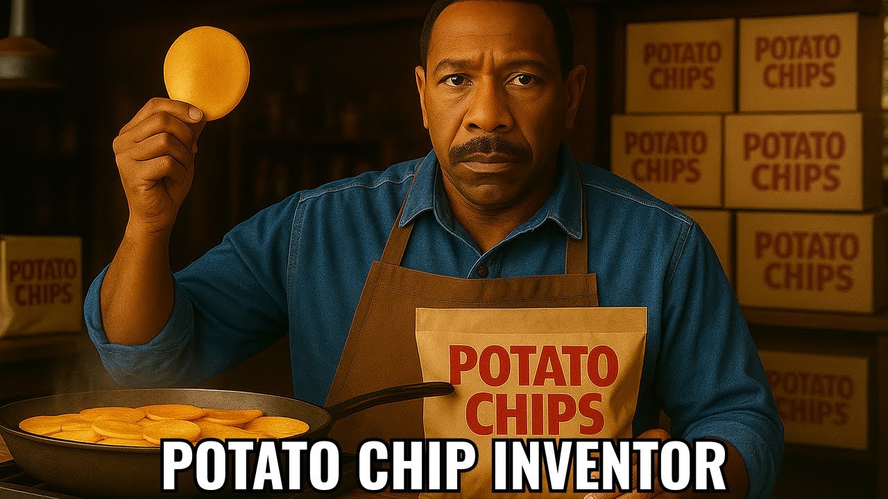 George Crum: The Man Who Invented the Potato Chip - YouTube