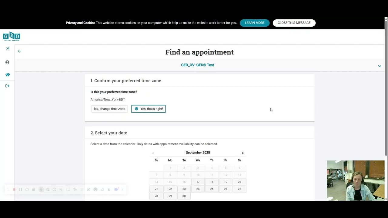 How to: Schedule an OP Official GED test - YouTube