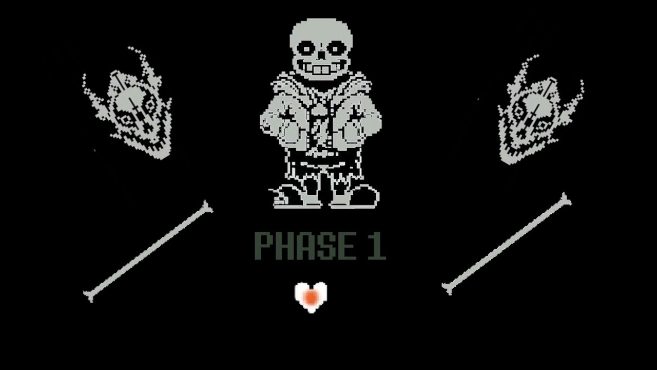 Oversave-tale Sans Fight Phase1 #undertale #undertaleau # ...