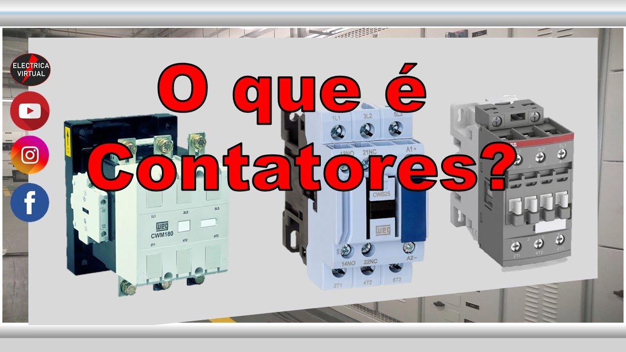O que é Contatores? - YouTube