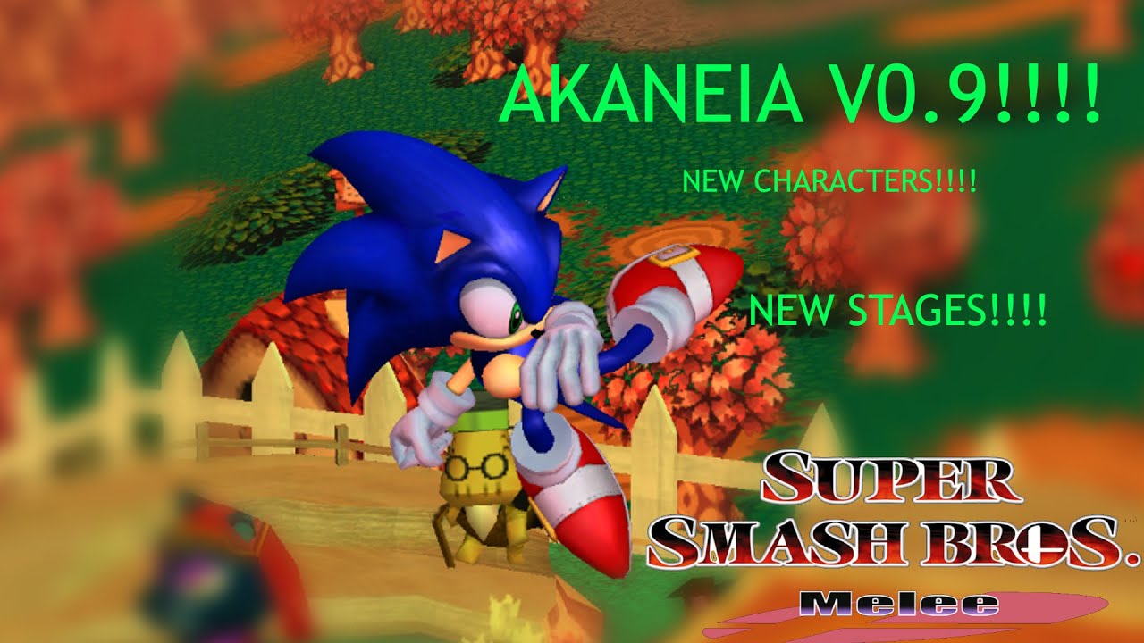 SSBM Mods: AKANEIA V0.9 IS OUT!!!! SONIC!!!! LUCAS!!!! GREEN HILL ...