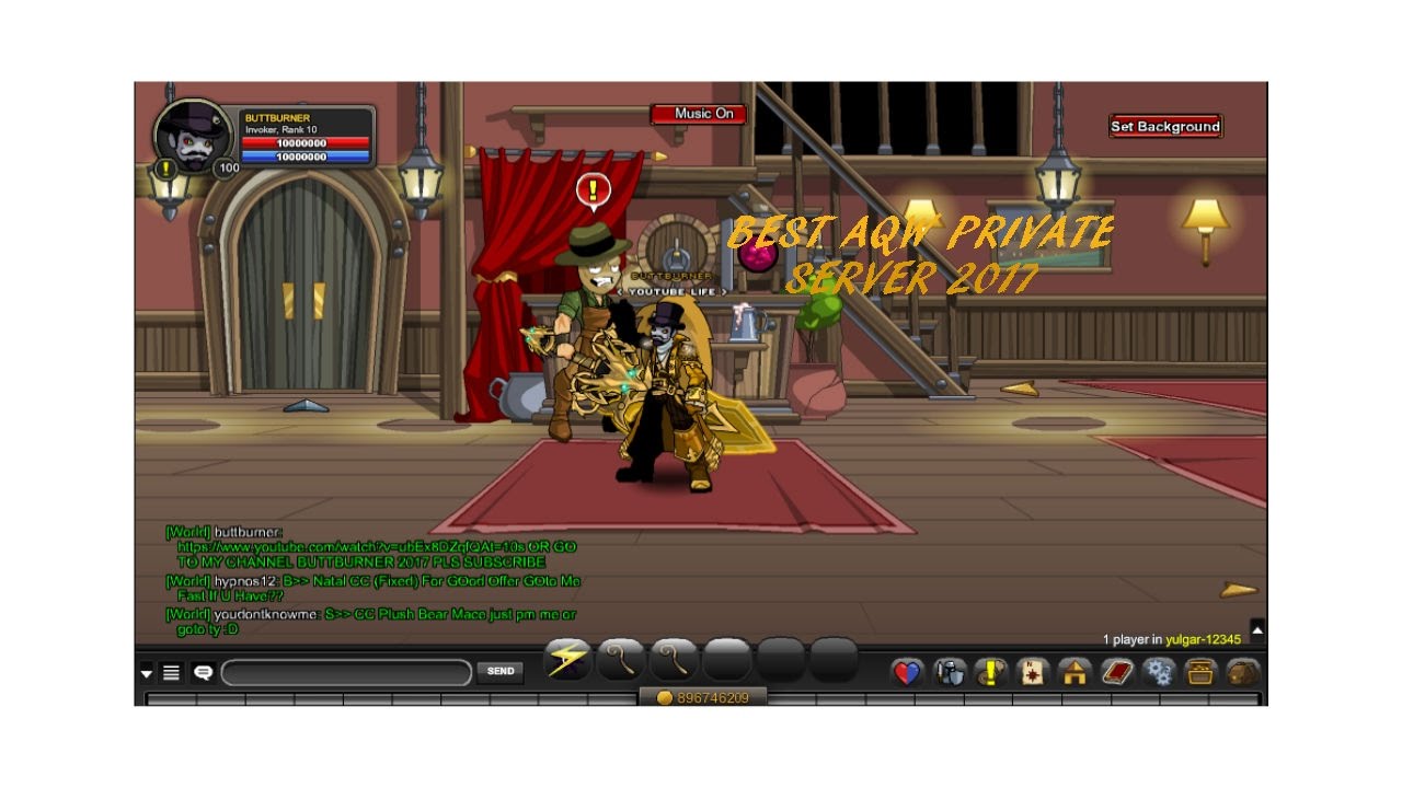 BEST AQW PRIVATE SERVER 2017 Non Hamachi (Lore Of Chaos) - YouTube