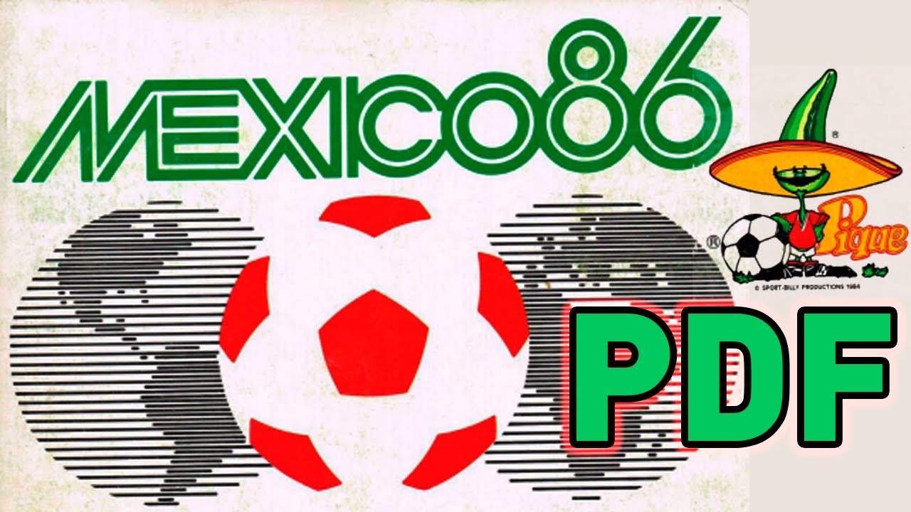 Album Copa Mundial Mexico 86 ALBUM PANINI Mundial Mexico 86 - YouTube