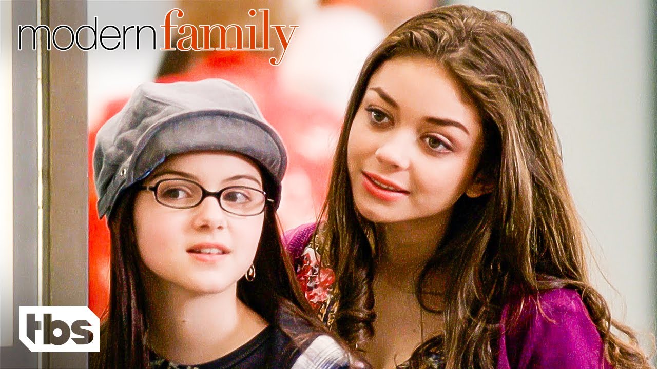 Haley and Alex Spy on a Cute Boy at the Airport (Clip) | Modern Family ...