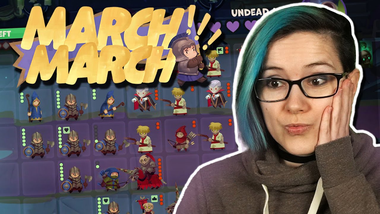 Auto-Battle Tetris? March March! - YouTube