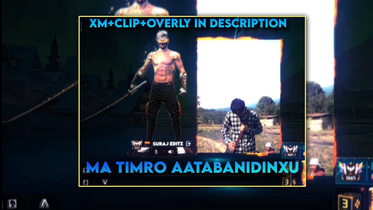 Ma Timro Aatabanidinxu // new trend tik tok song//xml+clip+cc+overly in ...