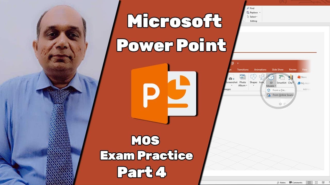 MOS PowerPoint 2019 MO-300| Practice Exam | Training 4 | By # ...