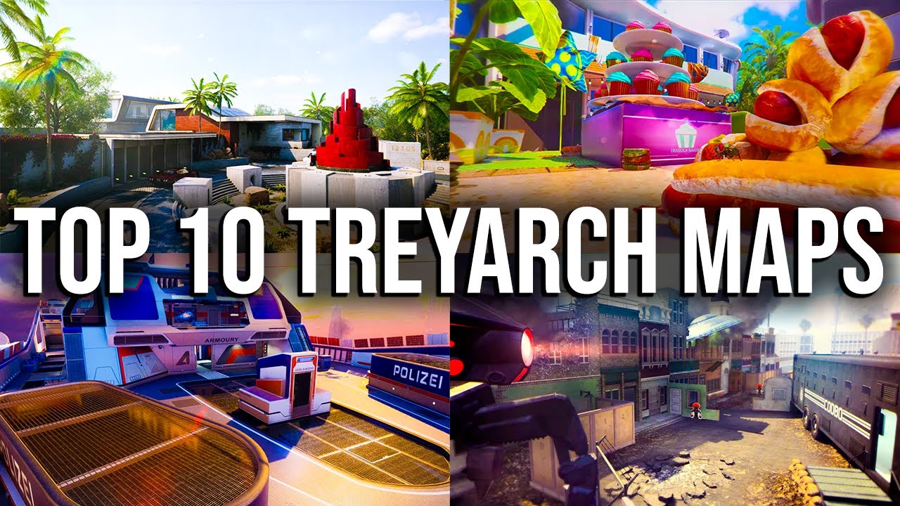 Top 10 Treyarch Maps (Call of Duty: Black Ops Franchise) - YouTube