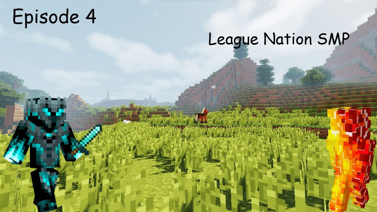"A new friend joins" Episode 4 of League Nation SMP - YouTube