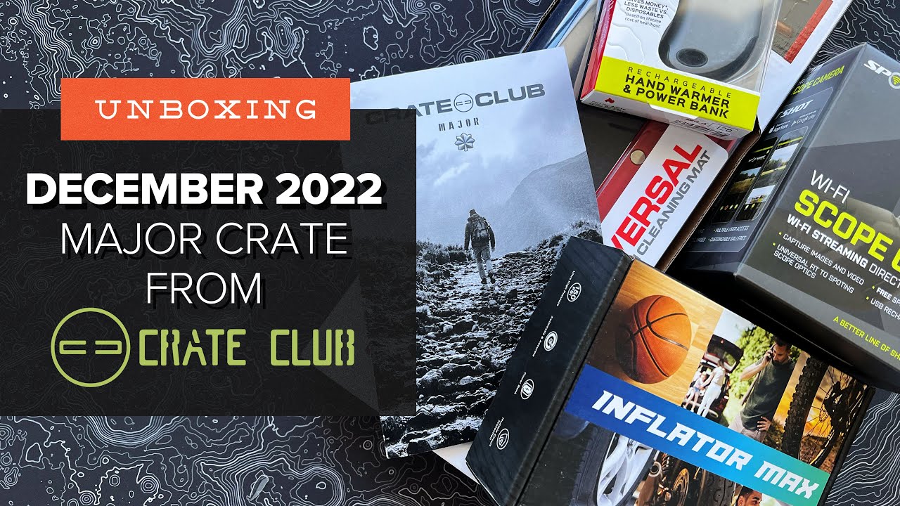 Tactical Gear for the New Year! - Unboxing the Crate Club Major Crate ...