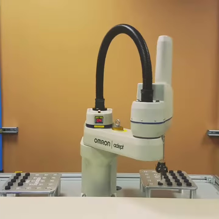 Omron Adept Robot Scara - YouTube
