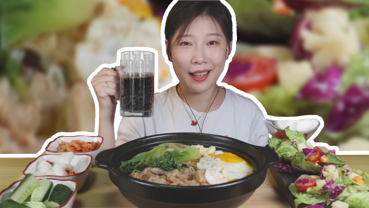 Mukbang)SUB/with Yami/Fat Beef Rice Noodles/ASMR eating sounds - YouTube