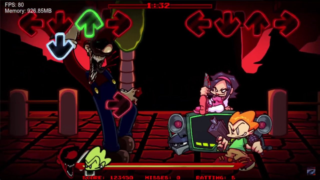 Friday Night Funkin': Mario's Madness V3 - It's a Me (Pico Mix) - YouTube