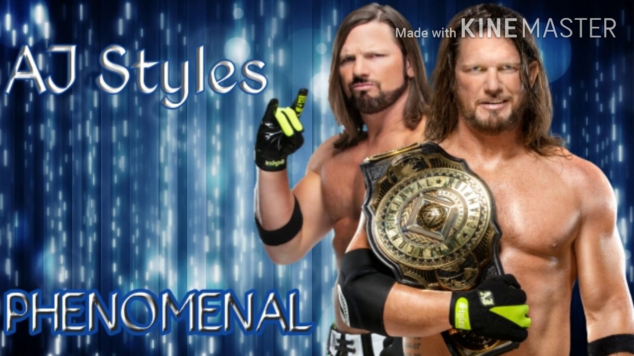 "Phenomenal" - AJ Styles 1st WWE Theme Song 2020 - YouTube