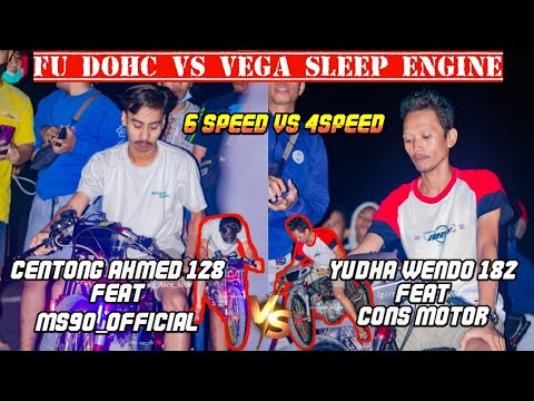 VEGA SLEEP ENGINE 59 VS FU DOHC STANDAR PORTING 😱 - YouTube