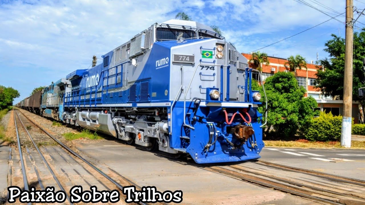 Trem RumO-Logística 774 em sua 1 viajem - YouTube