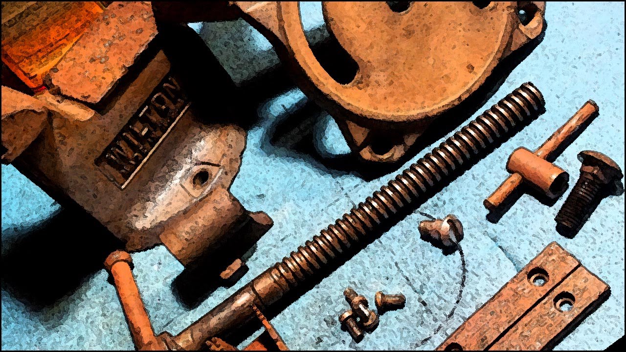 Wilton 644 vise refurbishment pt. 1 | RATTLECAN GUITAR RESTORATIONS by ...