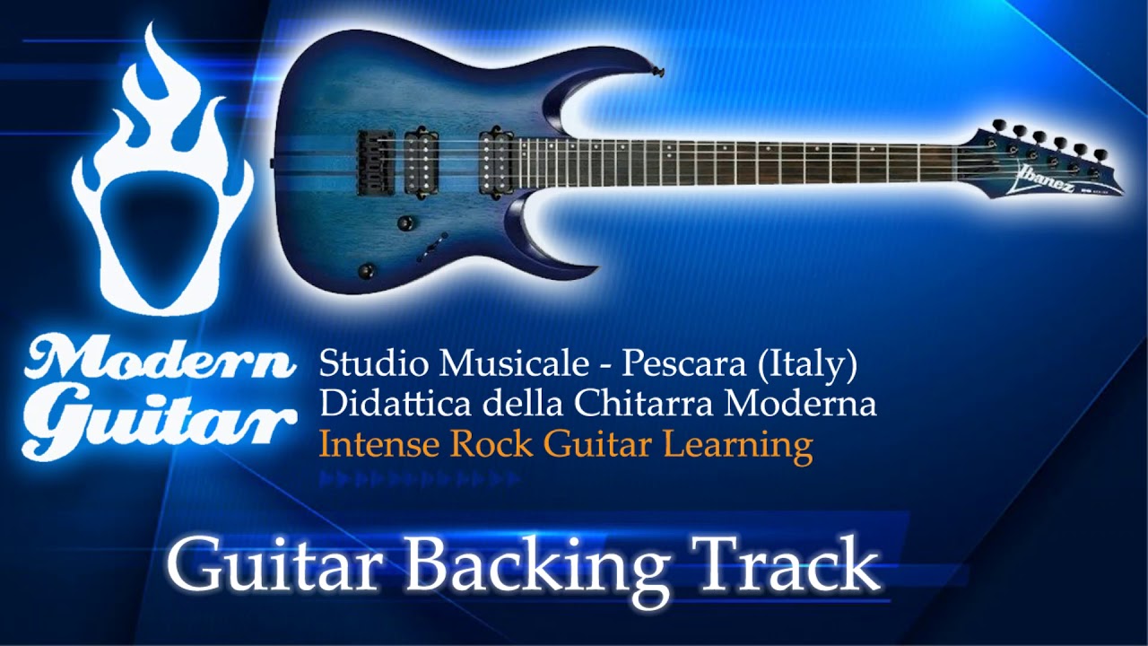 #40 MODERN GUITAR BACKING TRACK - "SPAGHETTI FUNK" (Funk Backing Track ...