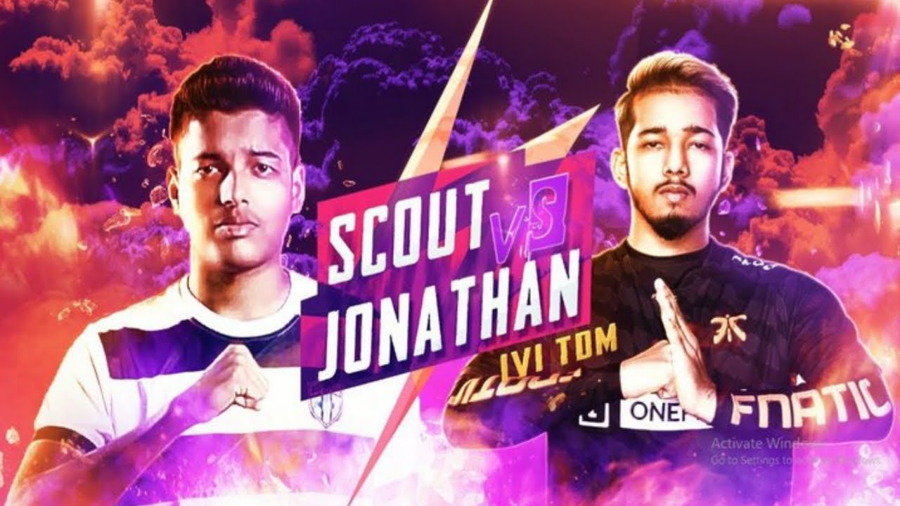 Jonathan vs scout 1vs 1 / Scout vs Jonathan/ Jonathan and scout fight # ...