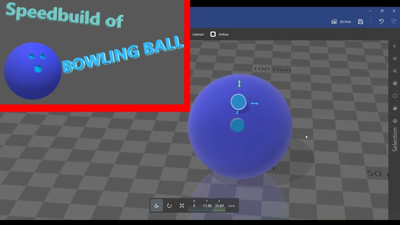 Full Process of "BOWLING BALL" - YouTube