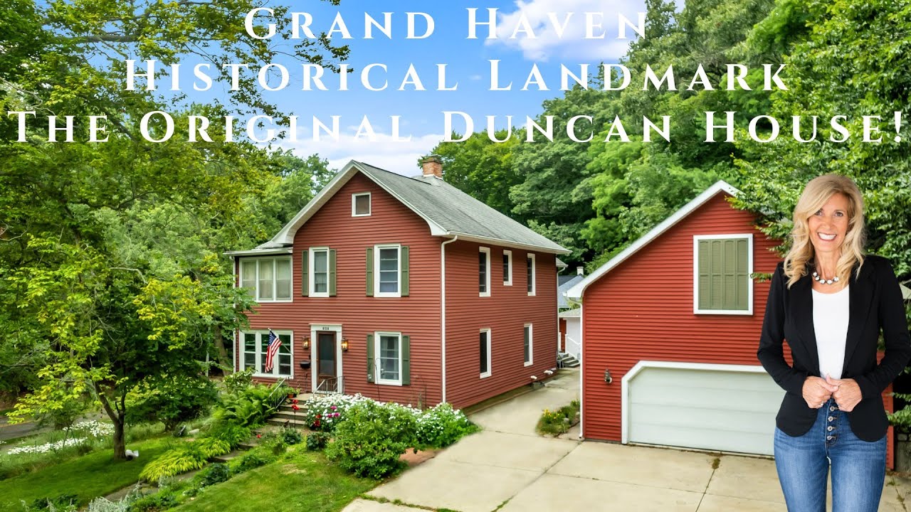 Grand Haven Historical Landmark - The Original Duncan House! 825 Lake ...