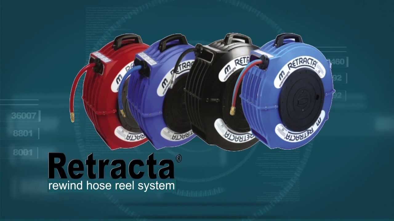 Macnaught RETRACTA Hose Reels - YouTube