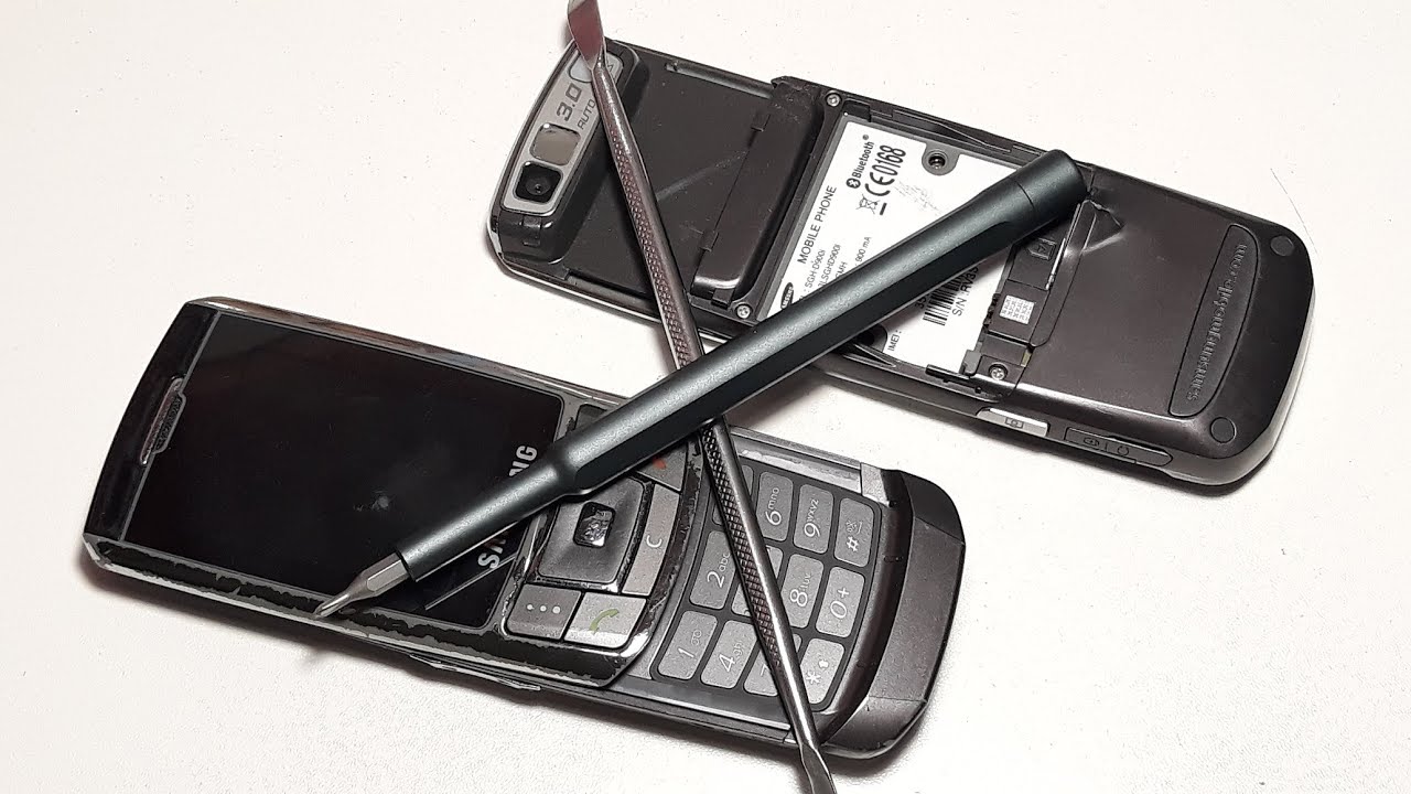 Restoration old Samsung D900i | Rebuild broken phone | Restore old ...
