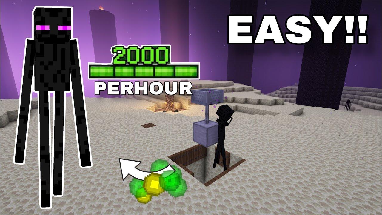 Easiest Enderman XP Farm | 300+ XP per Hour in Minecraft 1.21+ (Java ...
