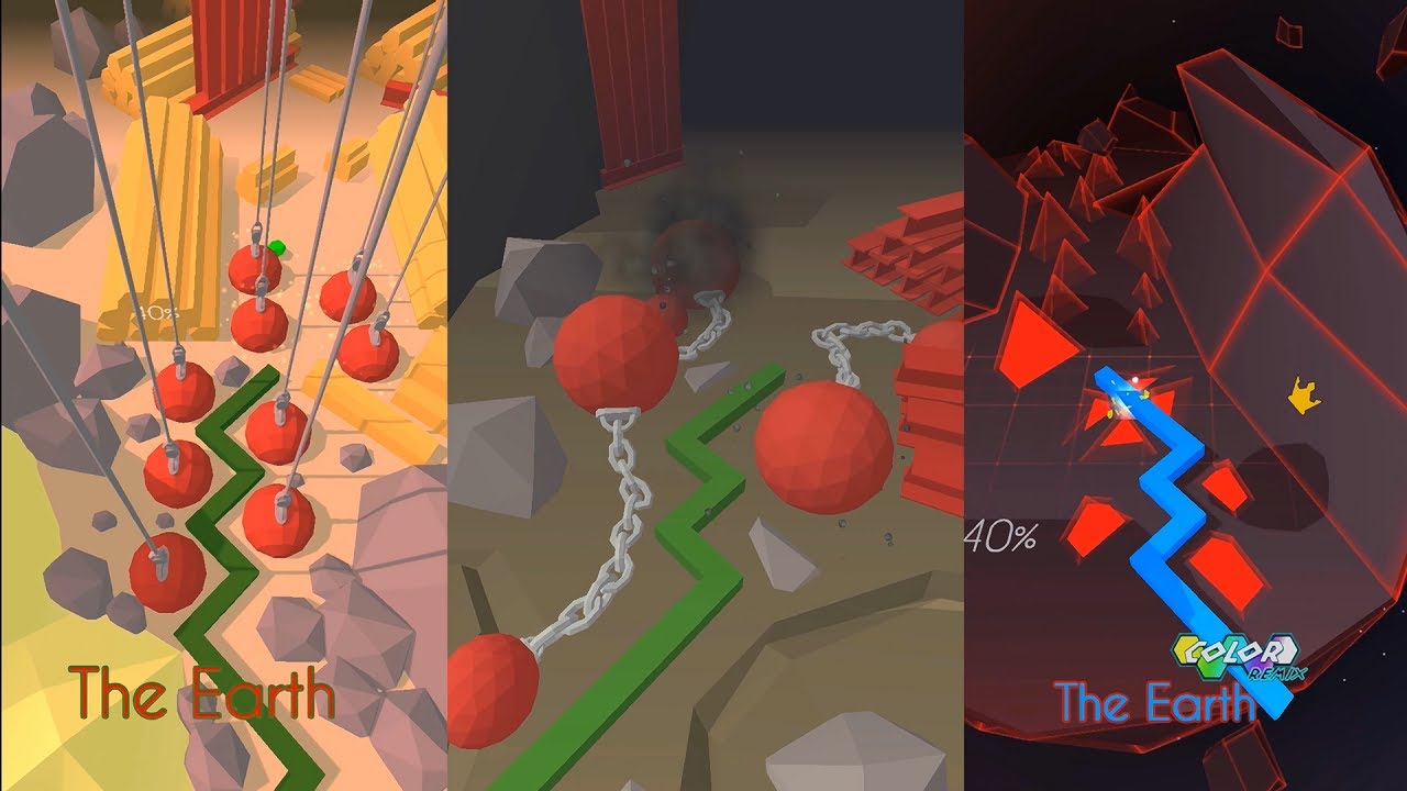 Dancing Line - The Third Anniversary VS Original level (Full Version ...