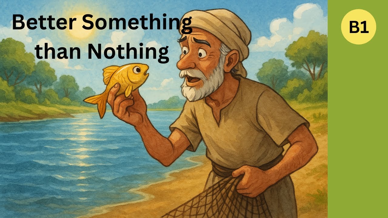 The Fisherman and the Little Fish | Aesop's Fables | English Story ...