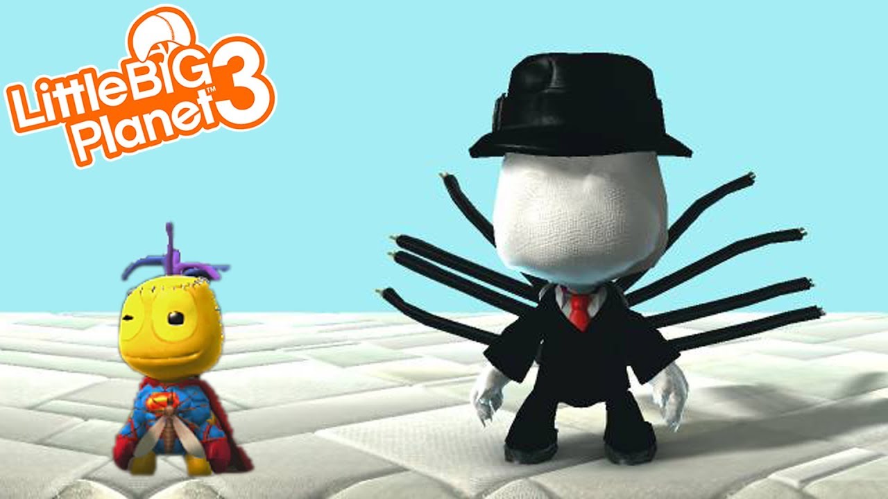SLENDER MAN THE SCHOOL | LittleBIGPlanet 3 Gameplay (Playstation 4 ...