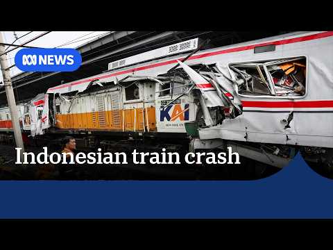 Death toll from fatal train crash near Indonesia's capital rises to 15  | The World | ABC NEWS