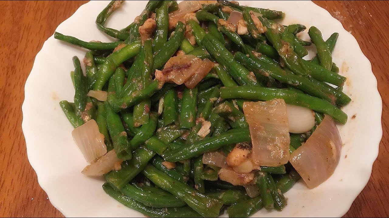 GINISANG SITAW with sardines (string beans with sardines)| chai's diary ...