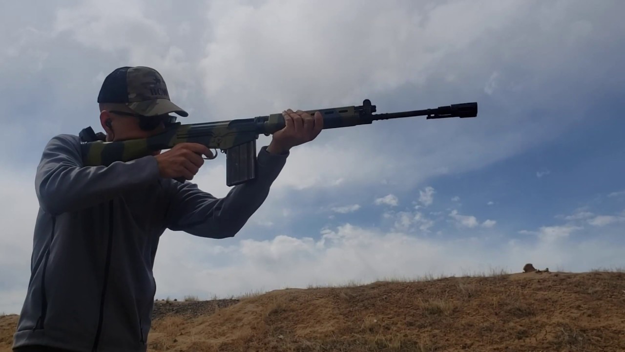 Halbek Device on a FN FAL - YouTube