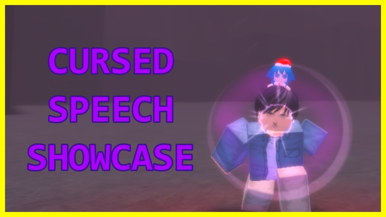 Cursed Speech Showcase [Jujutsu Infinite] - YouTube