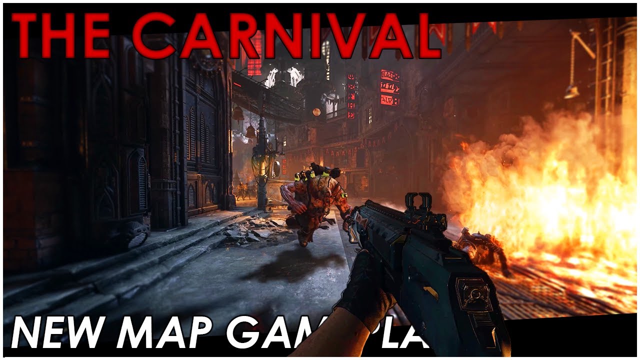 DARKTIDE : NEW MAP ! | The Carnival Is Here ! | Auric Shock Troop Gauntlet | - YouTube