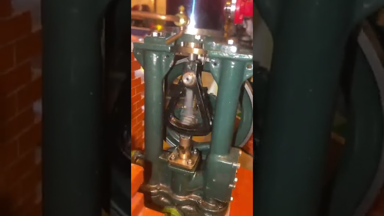 Model Steeple Steam Engine #shorts #steamengines #pleasesubscribe - YouTube