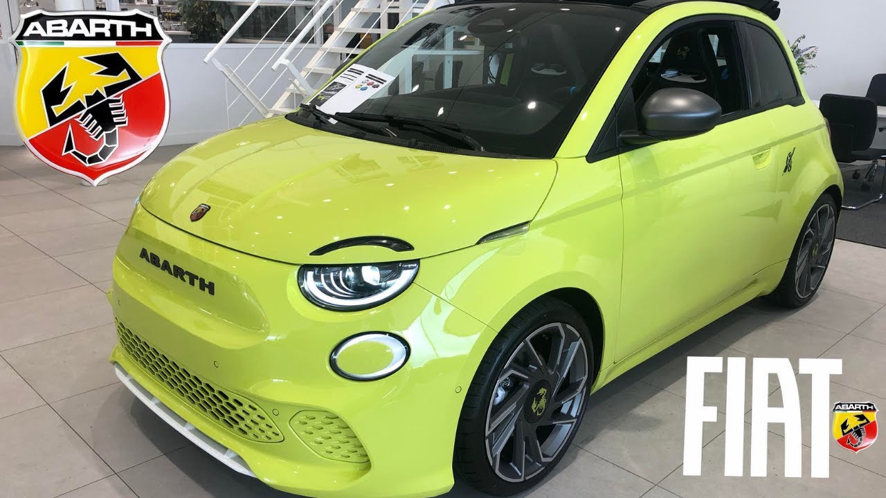 2023 FIAT 500 ABARTH IN 4K #abarth500e #fiat #fiat500 #fiatabarth # ...