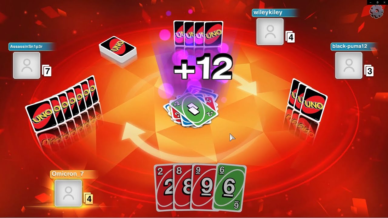 The MOST Draw 2 Cards EVER Chained Together In UNO - YouTube