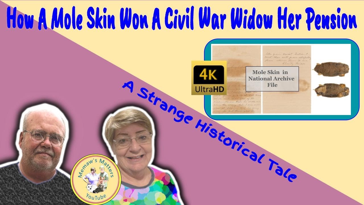 How a Mole Skin Won A Civil War Widow Her Pension in 4KHD | United ...