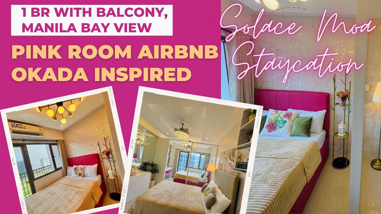 Pink Room Shore Residence Tower A | Airbnb Listing |Mall of Asia ...