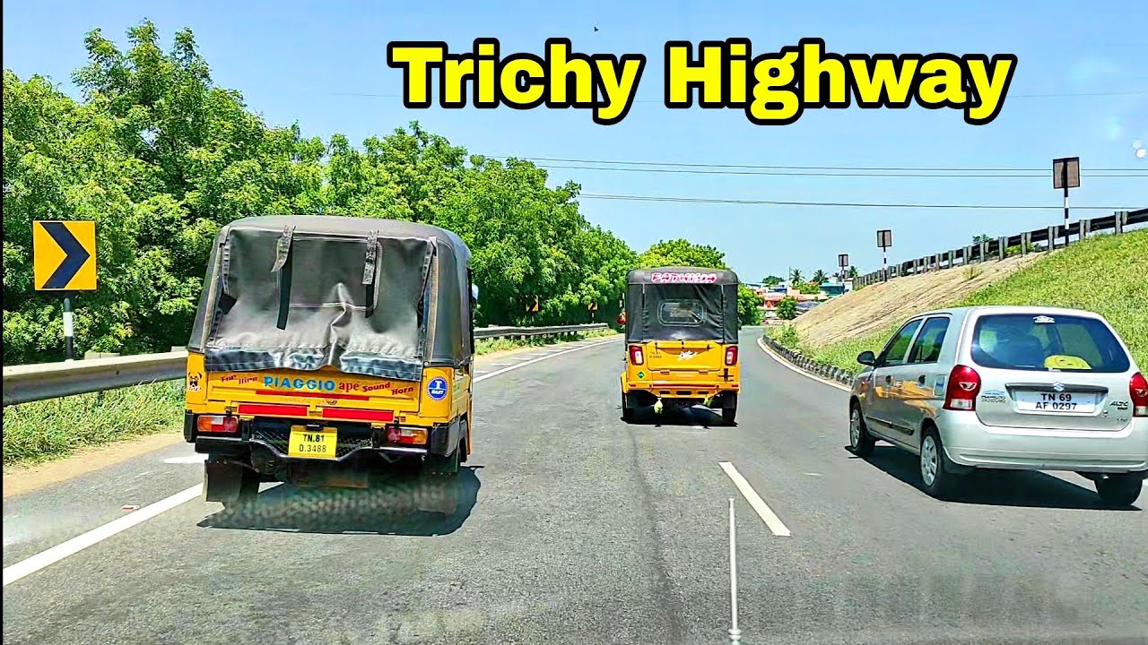 Trichy Highway Road Travel Video / Travel In Tamilnadu Tourists Places ...