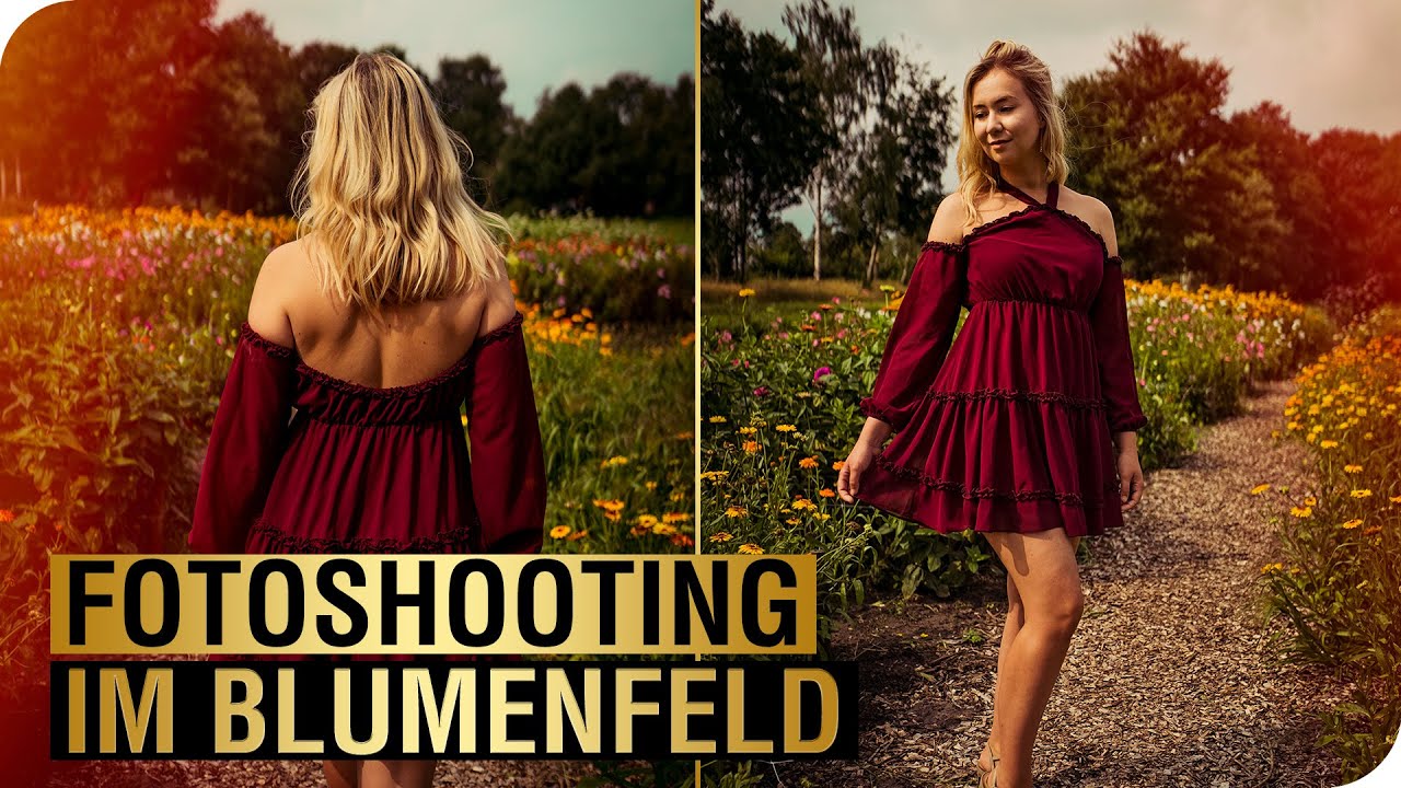 Warum du Fotos im Blumenfeld machen solltest !!! - YouTube
