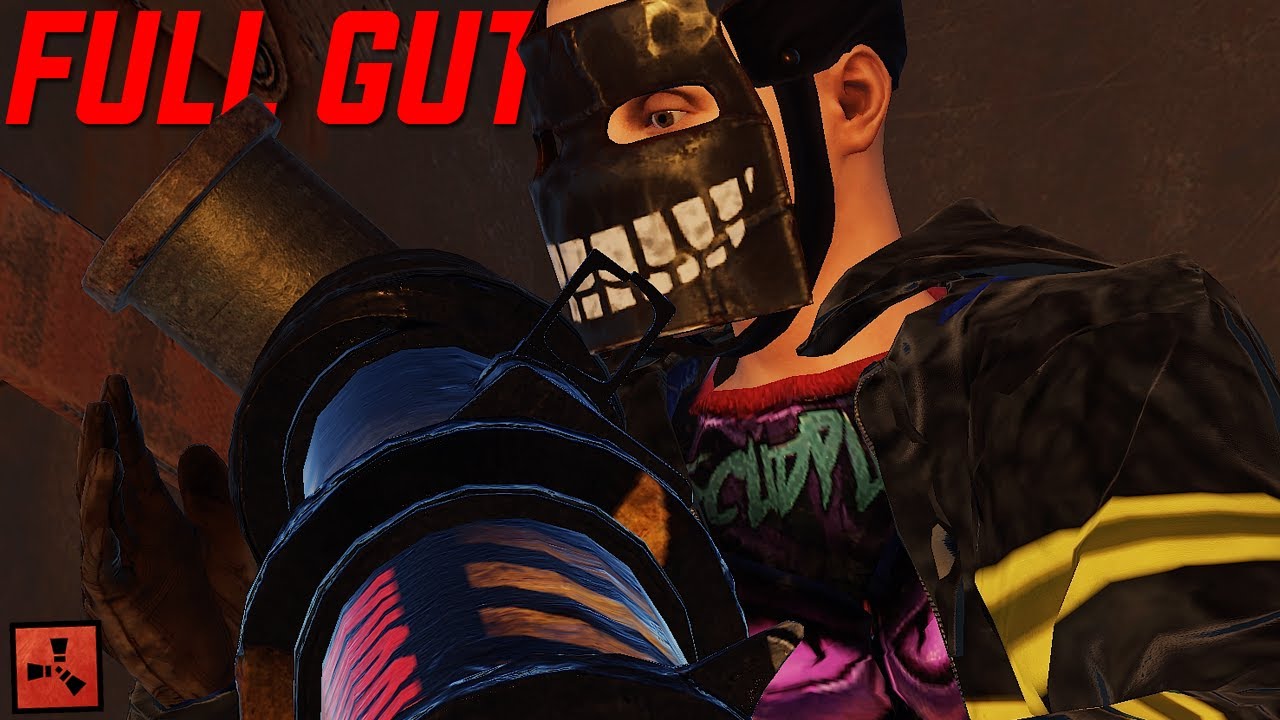 Rust - GUTTING THEIR BASE WITH ALL OUR ROCKETS! - YouTube