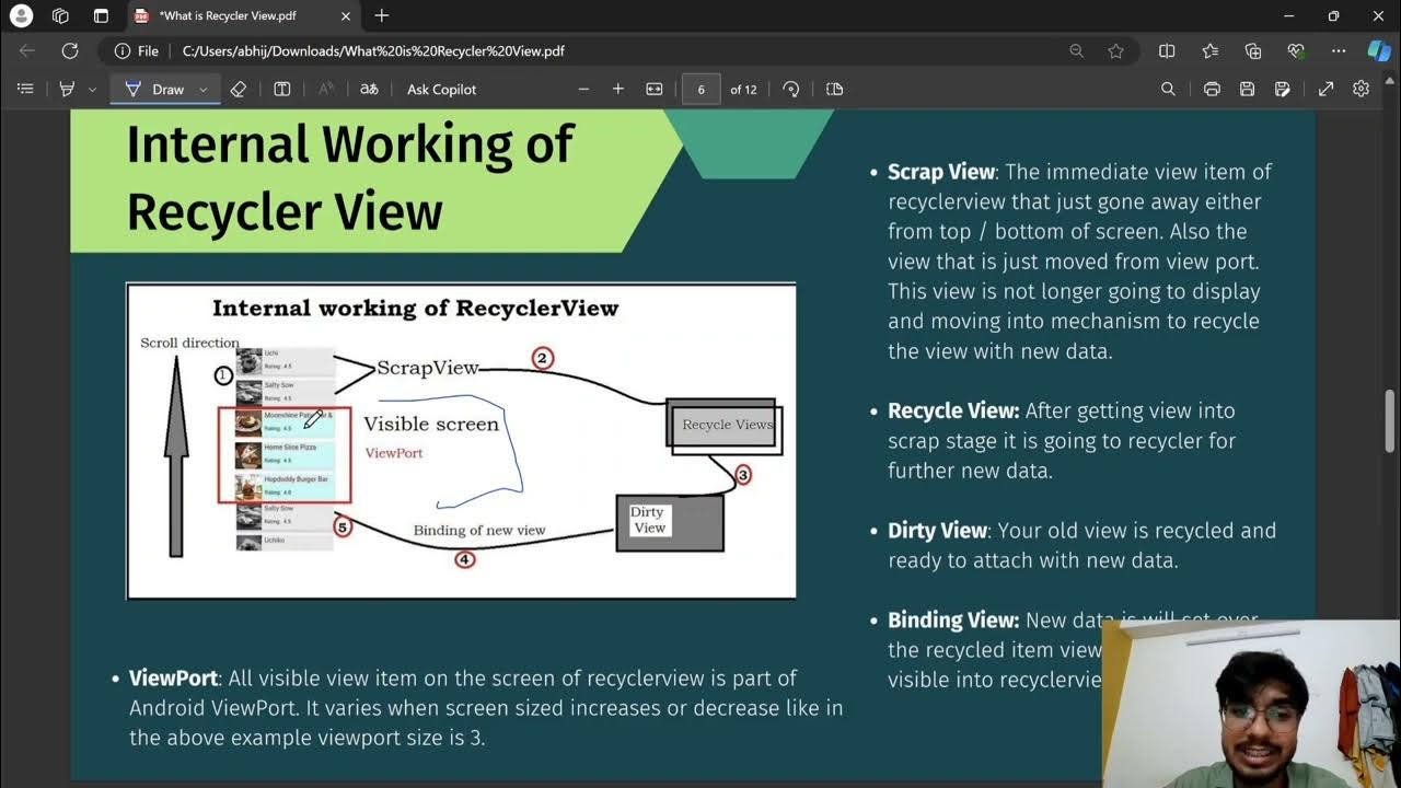 Recycler View|| Android Development|| Basics - YouTube