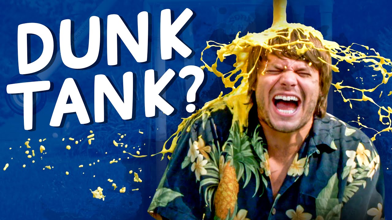 We Got Weird with This Mini Dunk Tank! - YouTube