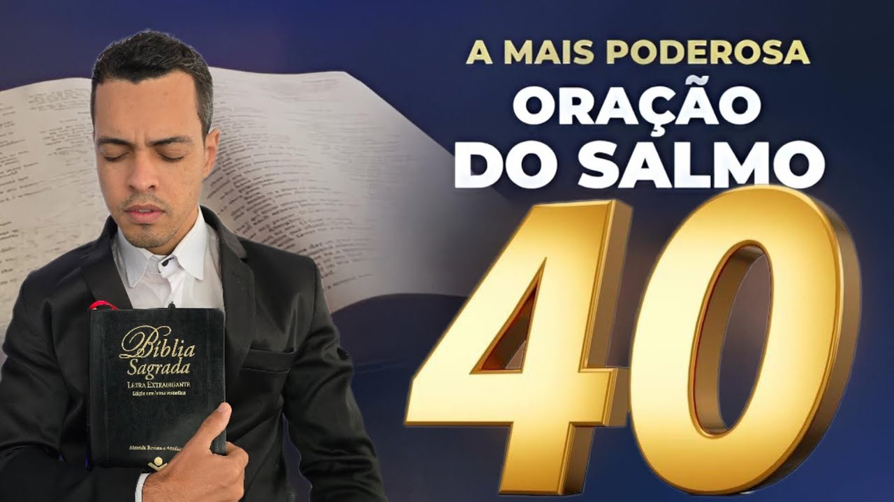 ORAÇÃO DA MANHÃ PROFÉTICA COM SALMOS 40 - YouTube