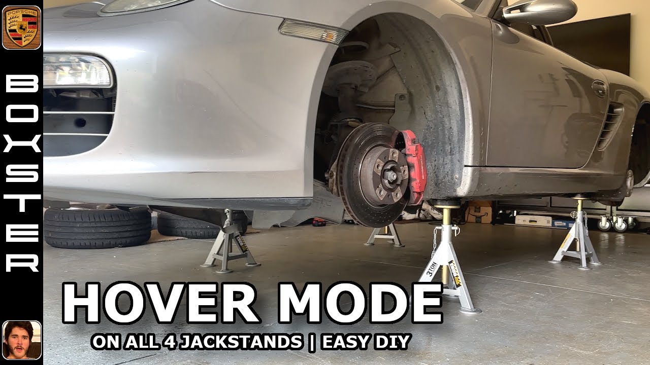 Hover Mode | Jack Stands | Porsche Boxster (987.1 and 987.2) (2005 ...